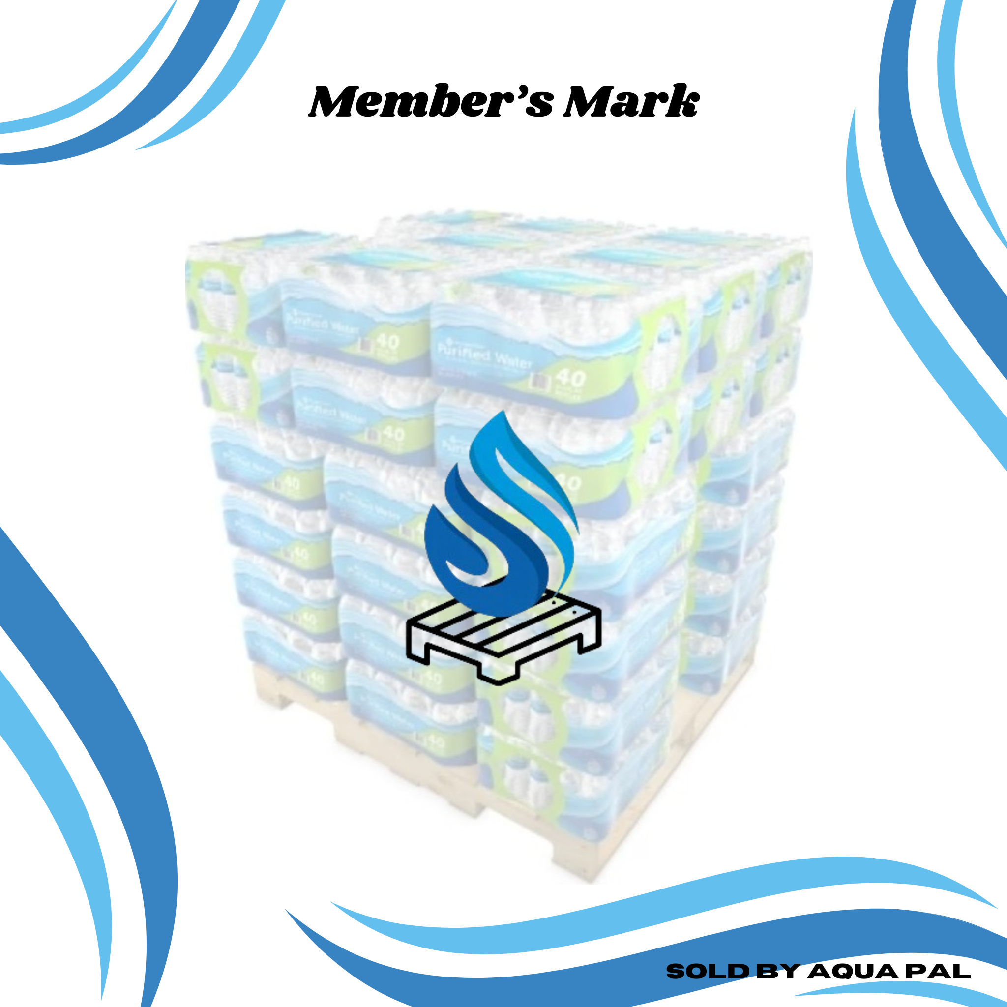 Member's Mark Purified Drinking Water (Full Pallet) – Aqua Pal